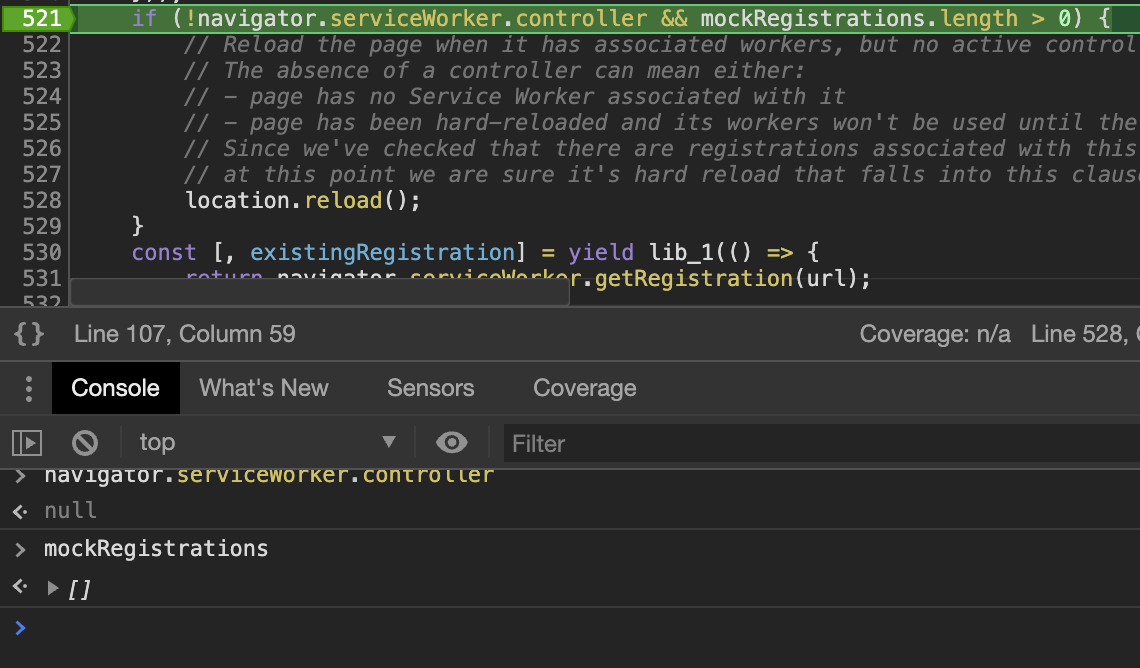 Hard reload fails to use the service worker if there's another client connected · Issue #122 ...