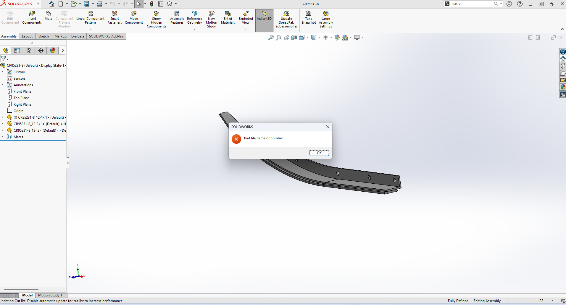 Bad File Name Error · Issue 283 · Xarial Codestack · Github