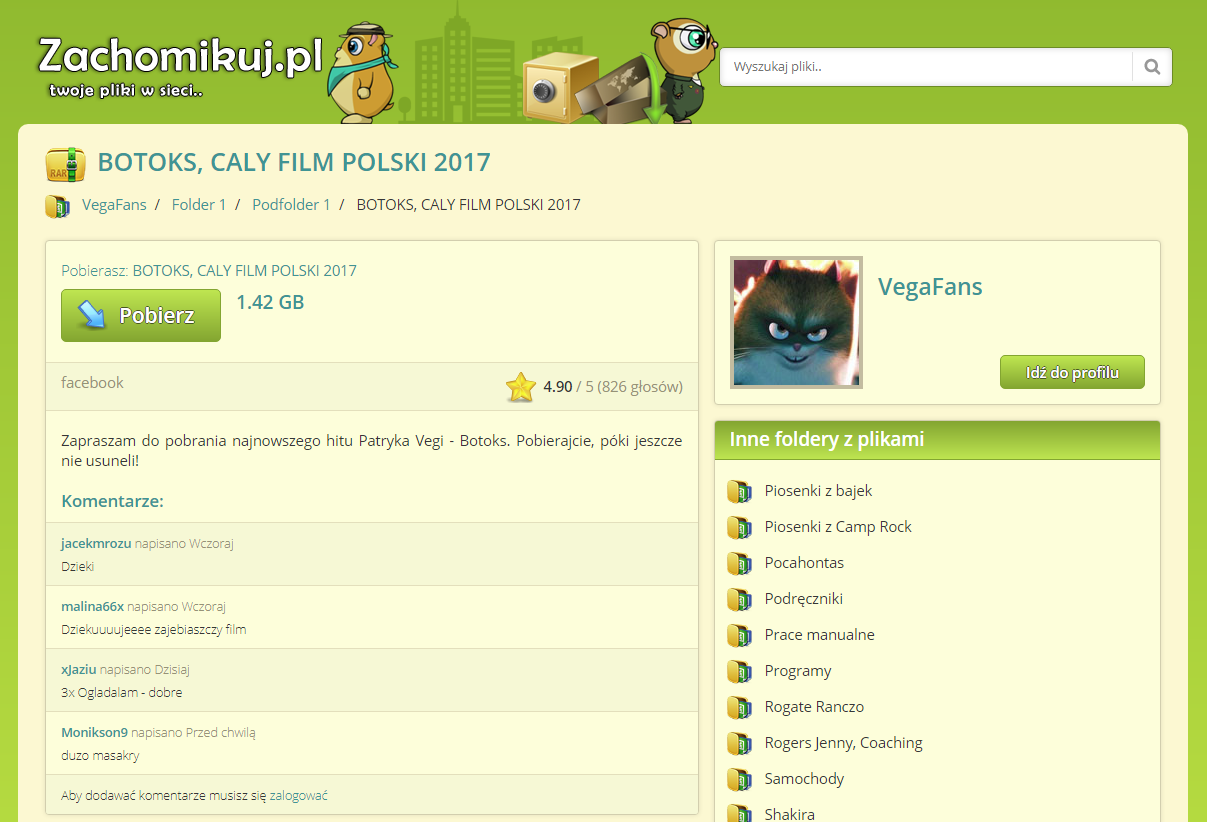 za-chomikuj.pl · Issue #519 · FiltersHeroes/KAD · GitHub