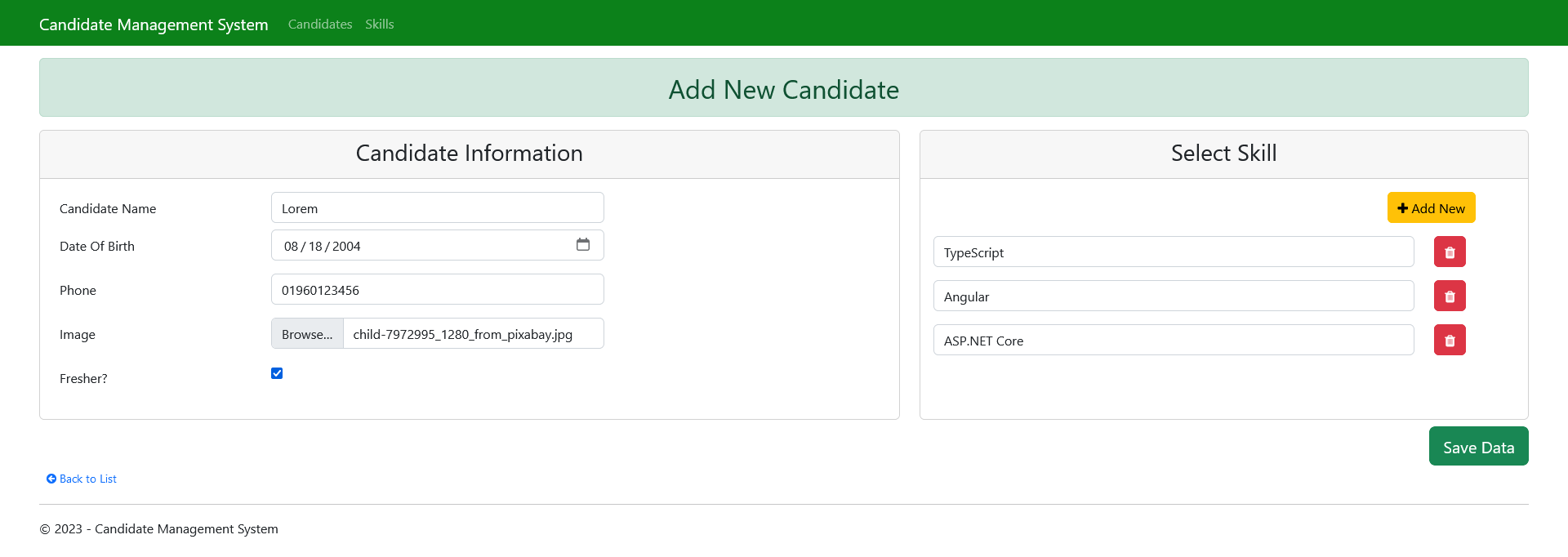 Github Ibrahimsajibcandidate Management System Using Aspnet Mvc
