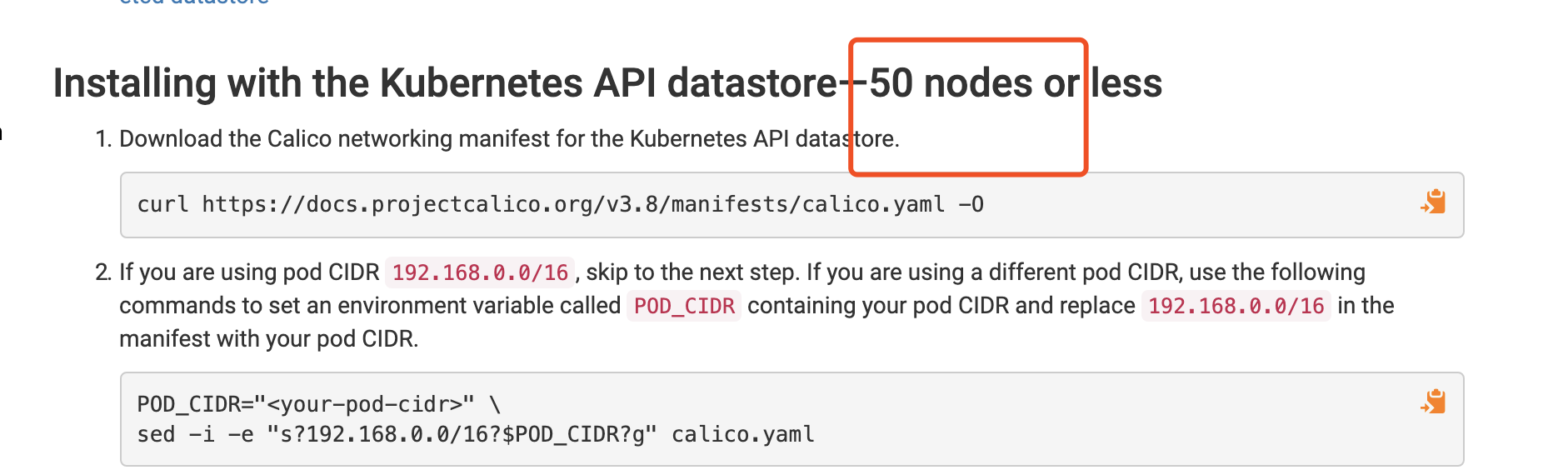 50 nodes ? · Issue #2805 · projectcalico/calico · GitHub