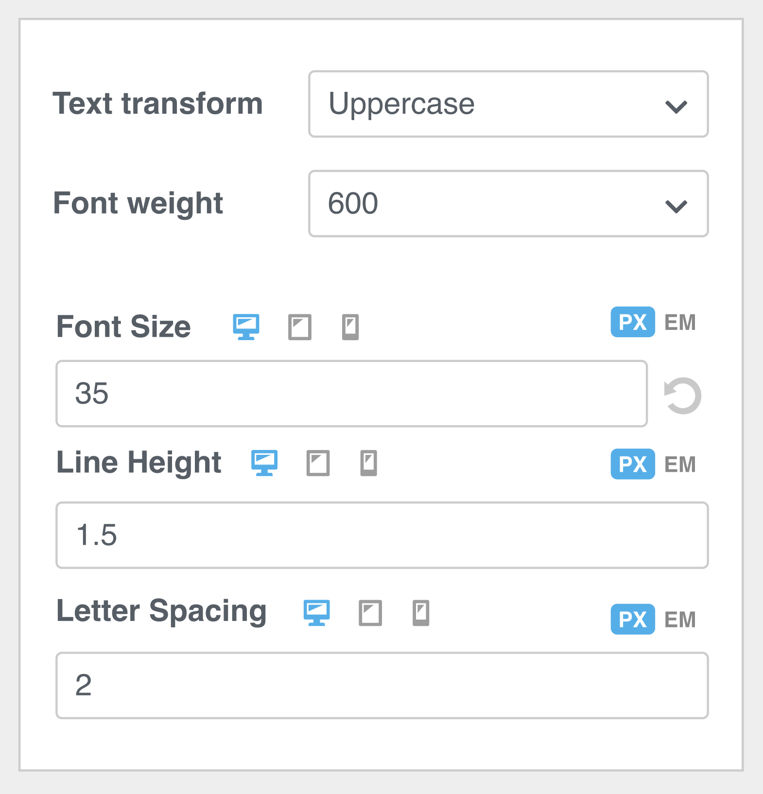 [4 5][🎛 Customizer Ui] Typography Control · Issue 1397 · Codeinwp Neve · Github