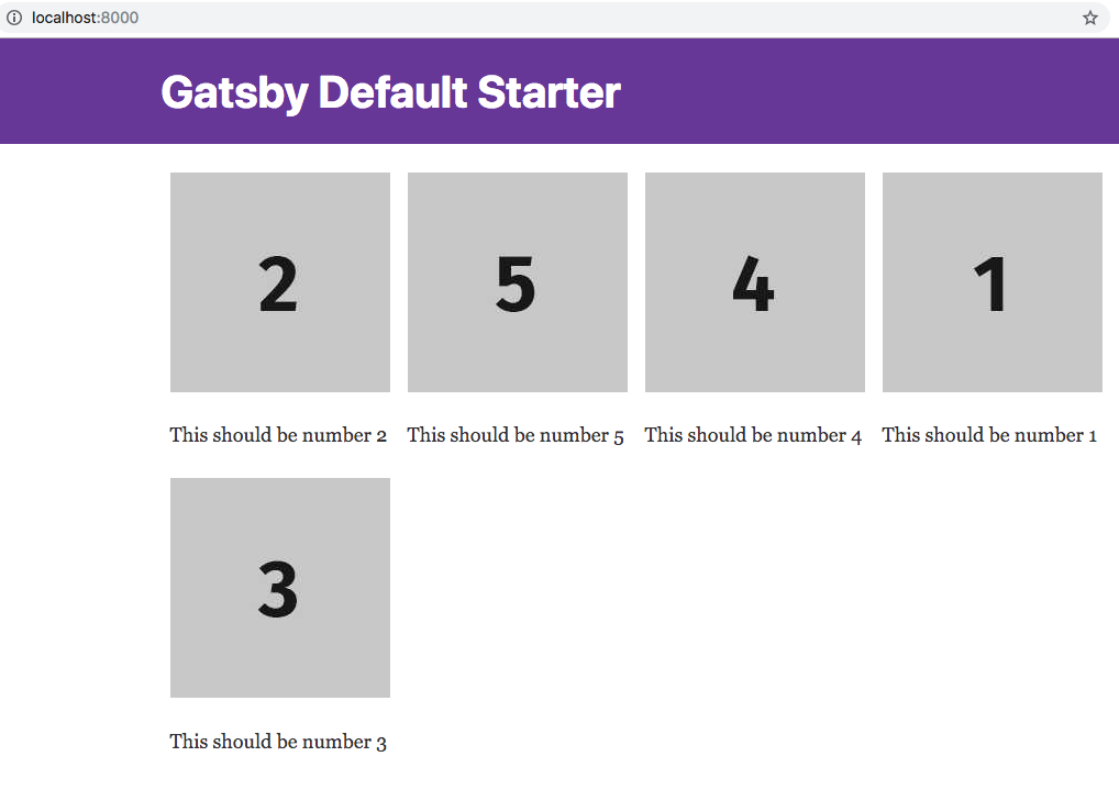 Different results for develop and serve when using random ordering · Issue #8707 · gatsbyjs ...