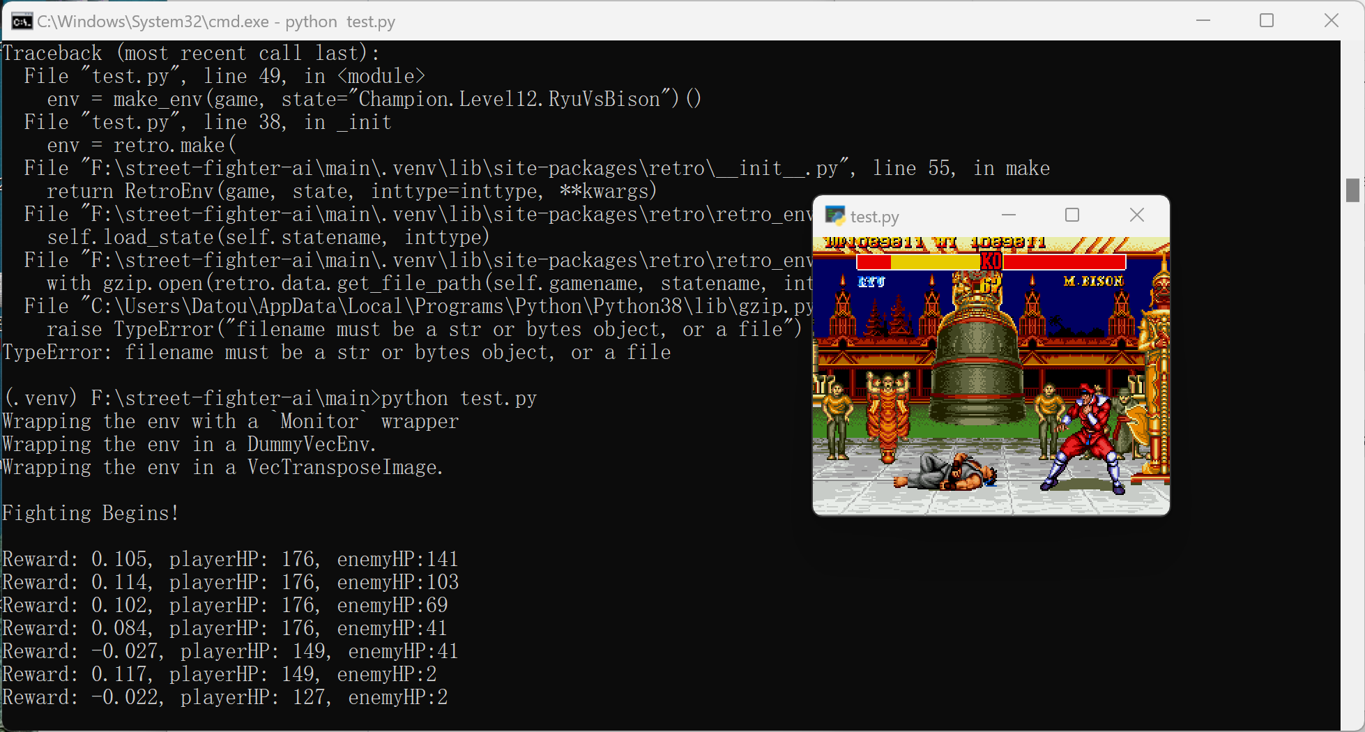 林哥，运行出错TypeError: filename must be a str or bytes object, or a file ...