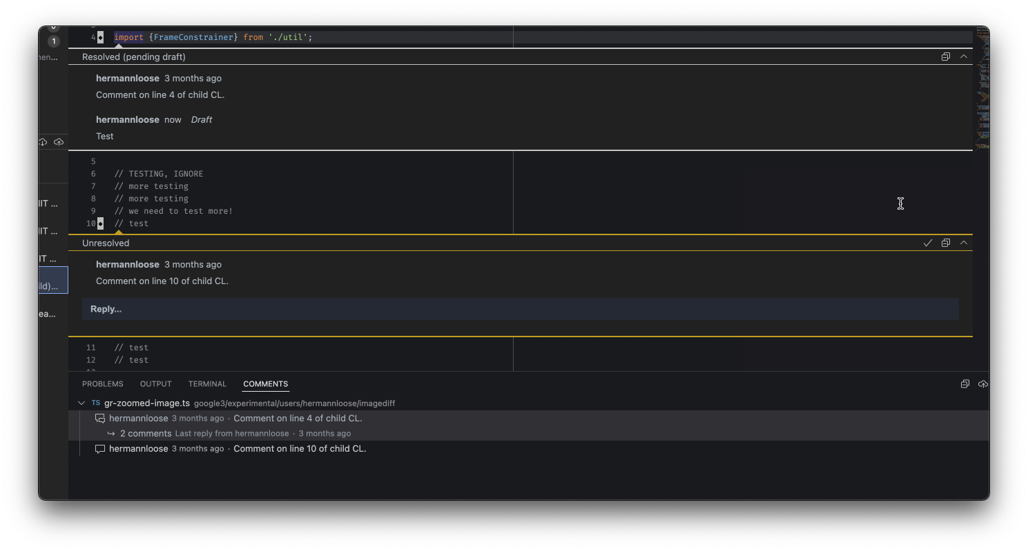 Gutter Icon For Resolvedunresolved Comments · Issue 149162 · Microsoftvscode · Github