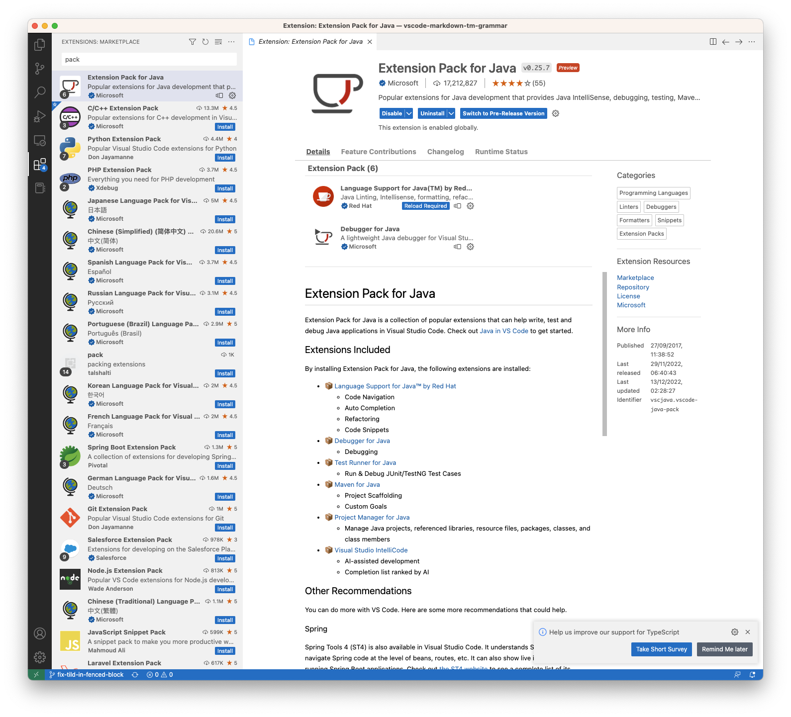Extension Packs Should Offer More Than 2 Rows Of Included Extensions