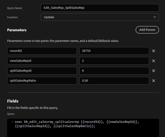 My Sql - Calling Stored Procedures w/ Parameter Values That Contain Null · Budibase budibase ...