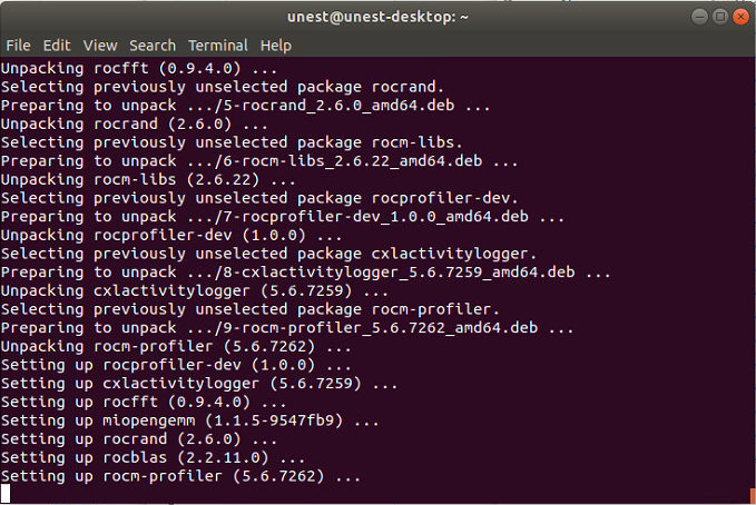 Rocm just... hangs · Issue #850 · RadeonOpenCompute/ROCm · GitHub