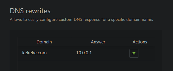 DNS Rewrite does not work for clients with "Block domains..." disabled · Issue #5409 ...