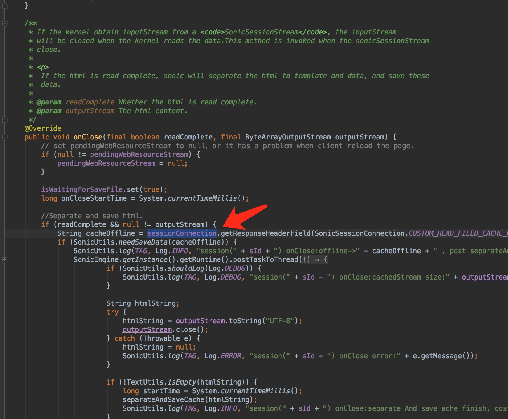 sonic的崩溃日志 · Issue #124 · Tencent/VasSonic · GitHub