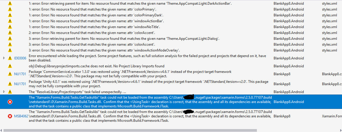 App created by template pack doesn't compile · Issue #1251 · PrismLibrary/Prism · GitHub