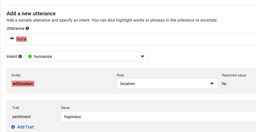 Wrong intent of the previously trained word · Issue #2513 · wit-ai/wit · GitHub