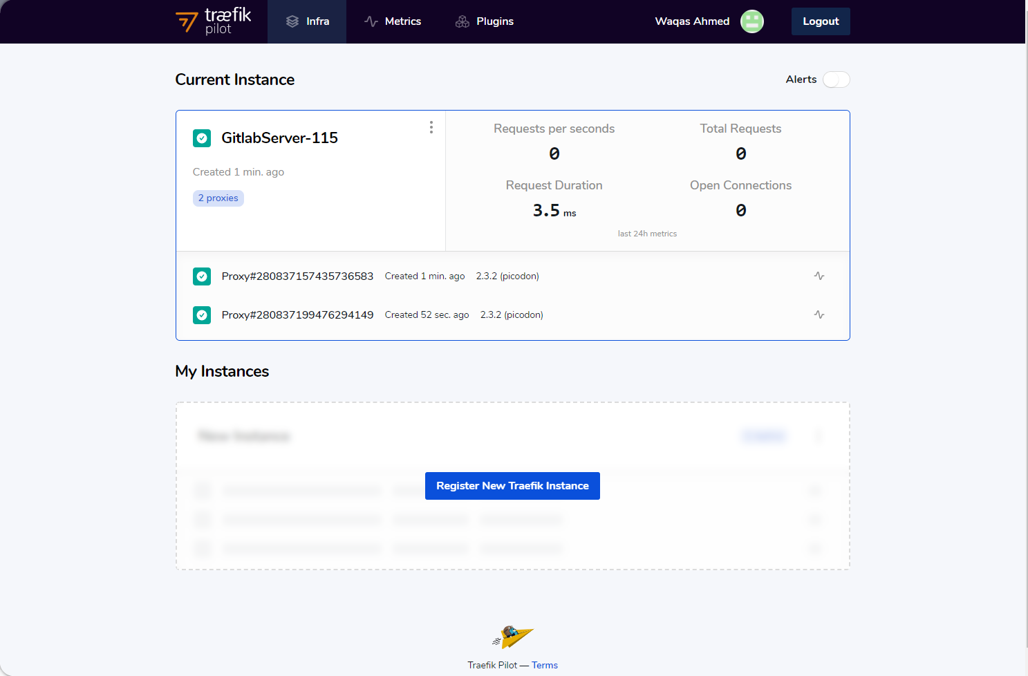 Traefik Pilot, Duplicate proxies and Request Duration only · Issue #7492 · traefik/traefik · GitHub
