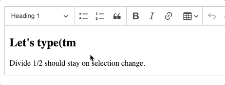 Text transformation happens on backspace · Issue #3153 · ckeditor ...