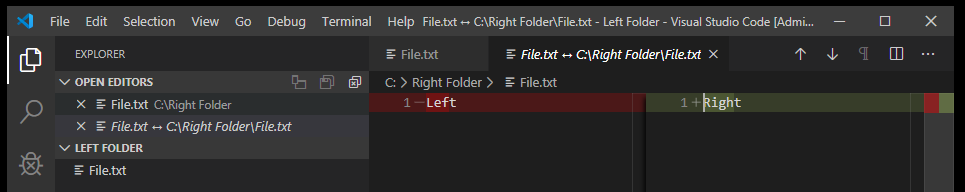 Make the file compare tab title more informative · Issue #13 · moshfeu/vscode-compare-folders ...
