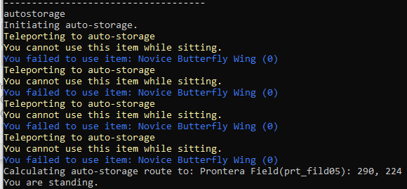 Wont Stand Up To Use Teleport Item · Issue 3640 · Openkoreopenkore · Github 