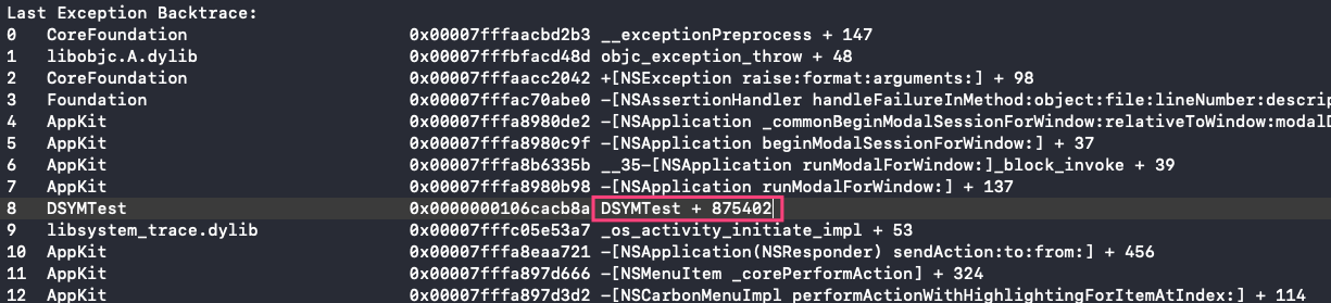 Mac/iOS crash或者地址符号解析——工具篇_mac程序crash 调用栈如何分析-CSDN博客