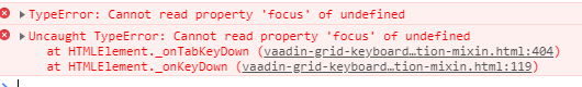 Grid with headers inside Dialog breaks tab navigation · Issue #1228 · vaadin/flow-components ...