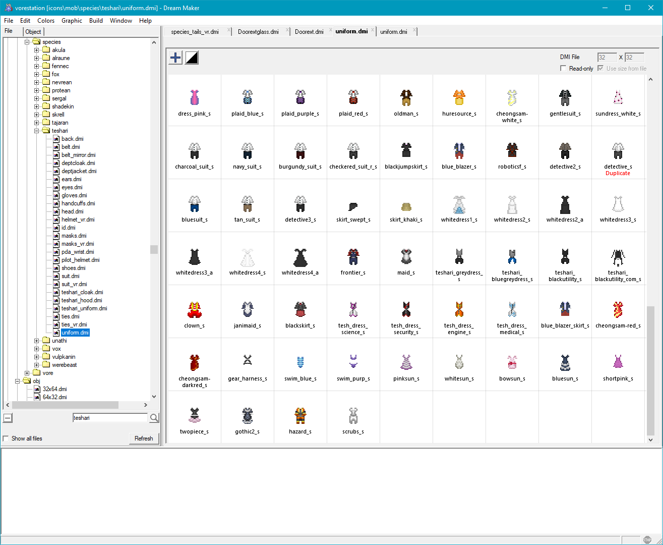 Teshari clothing sprites missing or not rendered to begin with · Issue ...