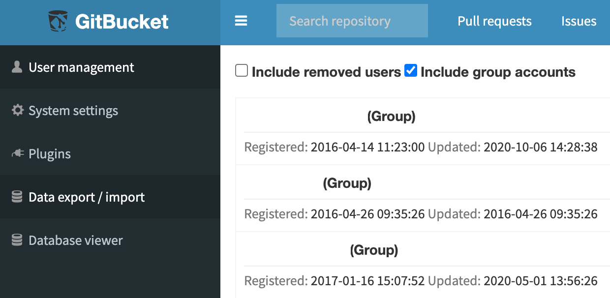 Release 4.34.0 erased group members · Issue #2541 · gitbucket/gitbucket · GitHub