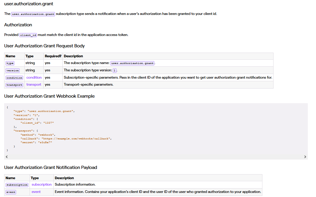 EventSub documentation for Goals differ and is harder to read · Issue #502 · twitchdev/issues ...