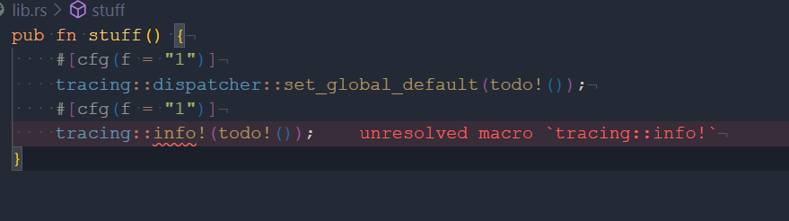 Macro Behind Optional Flag Is Still Checked · Issue 12192 · Rust Langrust Analyzer · Github 
