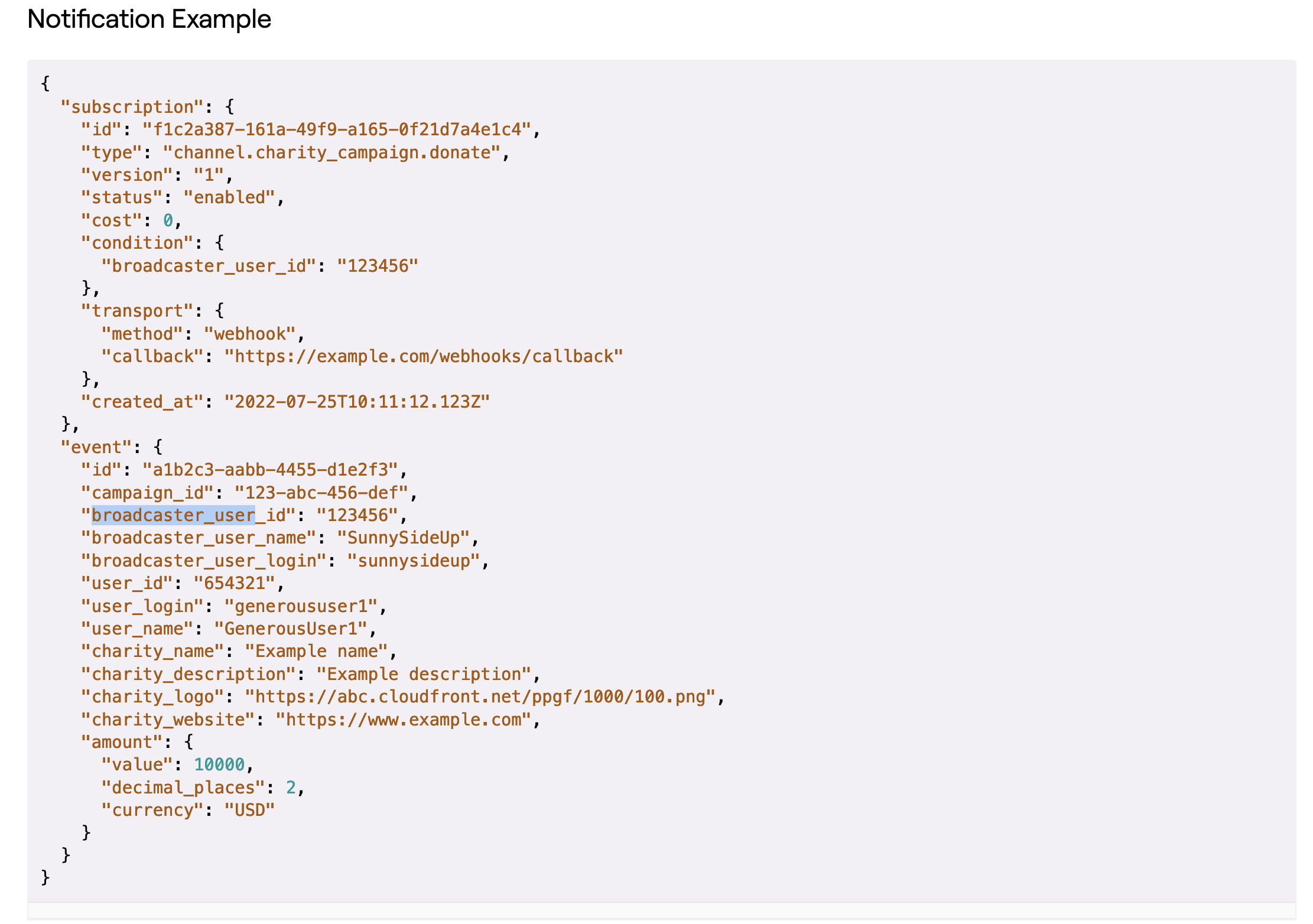 channel.charity_campaign.donate - malformed notification payload example · Issue #738 ...