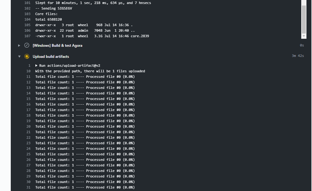Spurious Github CI failures · Issue #882 · bosagora/agora · GitHub