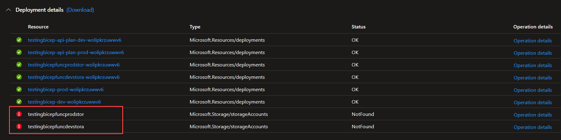 listKeys fires too early in the execution graph · Issue #7402 · Azure/bicep · GitHub