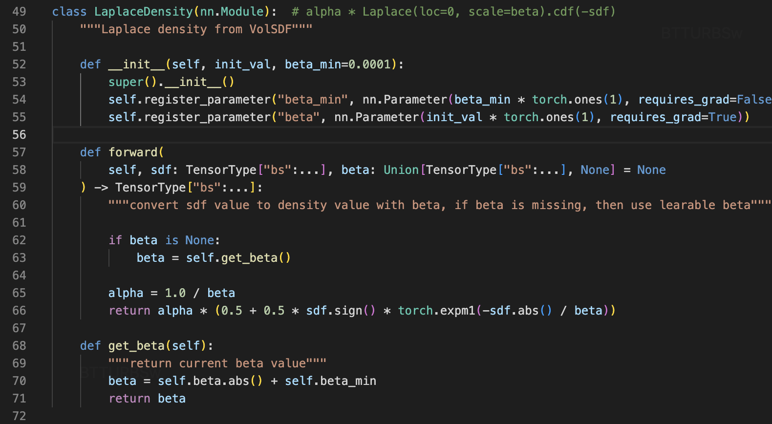 Add LaplaceDensity to substitute original density, but psnr drops a lot · Issue #95 · Totoro97 ...