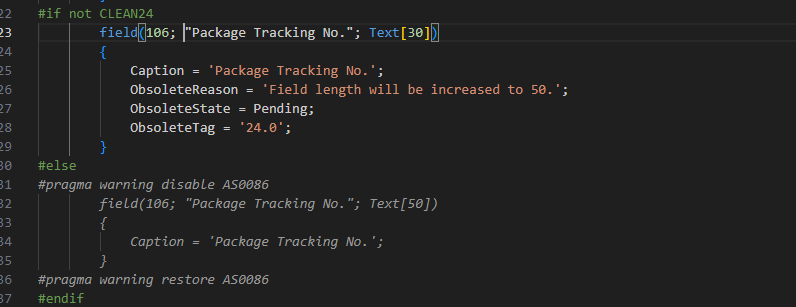 Increasing field showing as AL4032 · Issue #7594 · microsoft/AL · GitHub