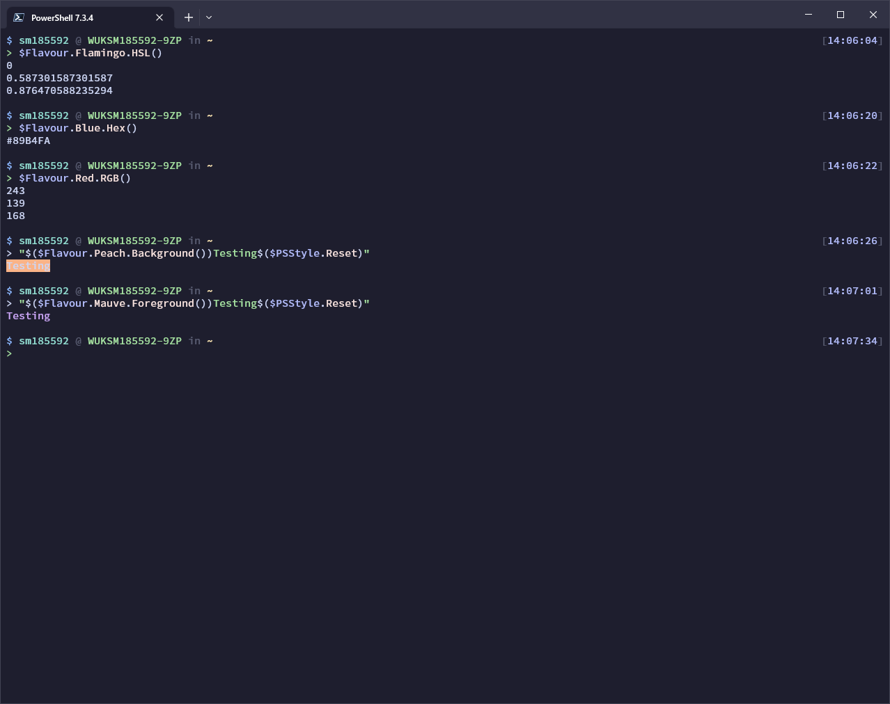 PowerShell · Issue #2048 · catppuccin/catppuccin · GitHub