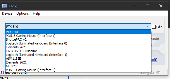 Canon Camera (5dsr) is not recognized anymore after replacing driver ...