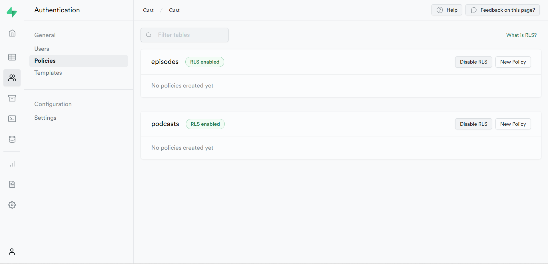 The Documentation On Enabling Rls Seems Outdated · Issue 5764 · Supabase Supabase · Github
