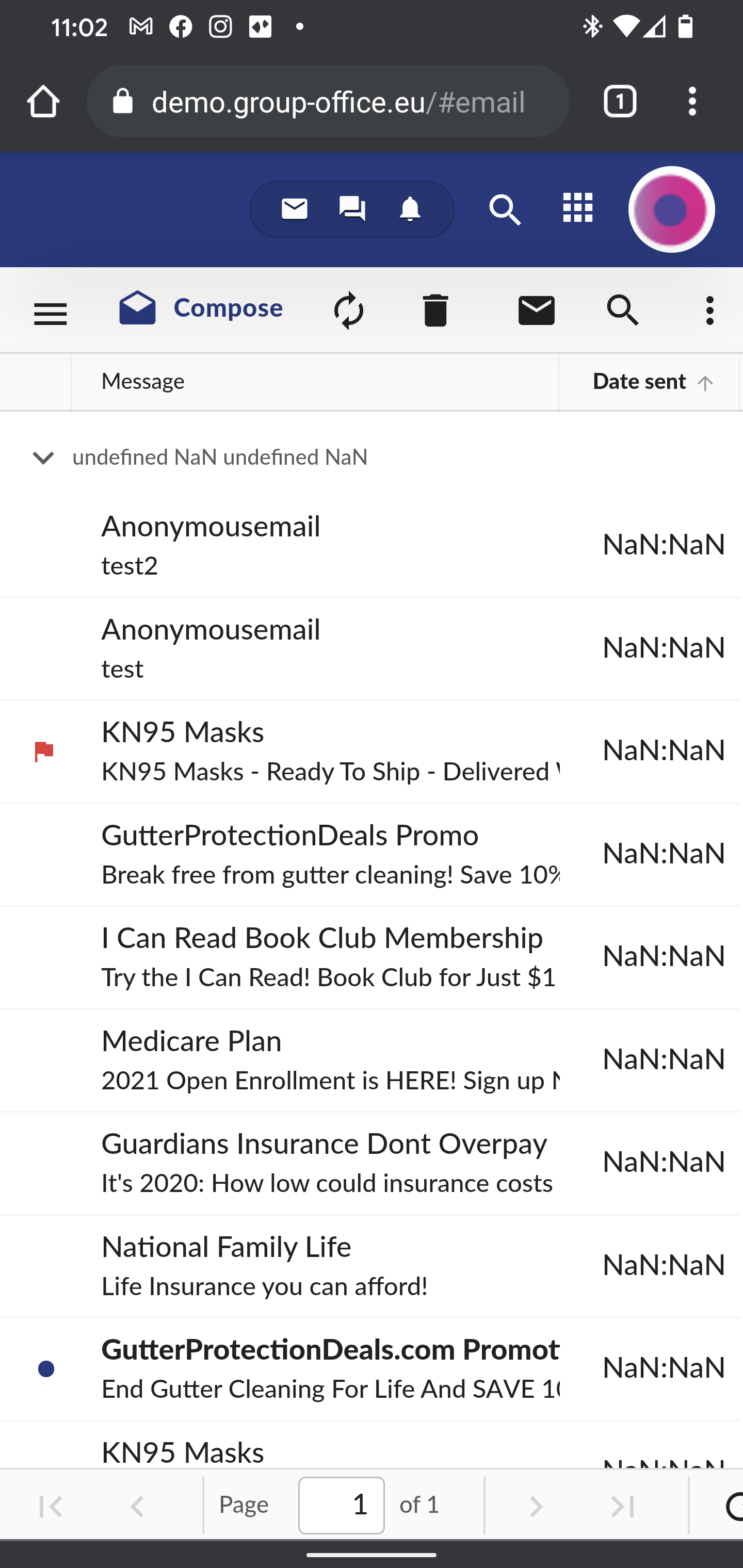 Date showing as NaN:NaN on mobile · Issue #663 · Intermesh/groupoffice · GitHub