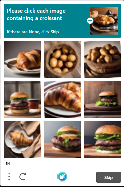[Challenge] Please click the image containing a Croissant · Issue #484 · QIN2DIM/hcaptcha ...