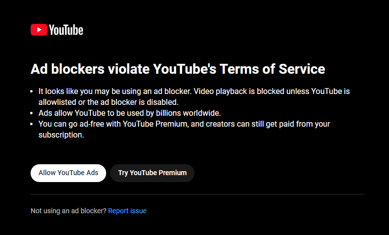 youtube.com: detection · Issue #20562 · uBlockOrigin/uAssets · GitHub