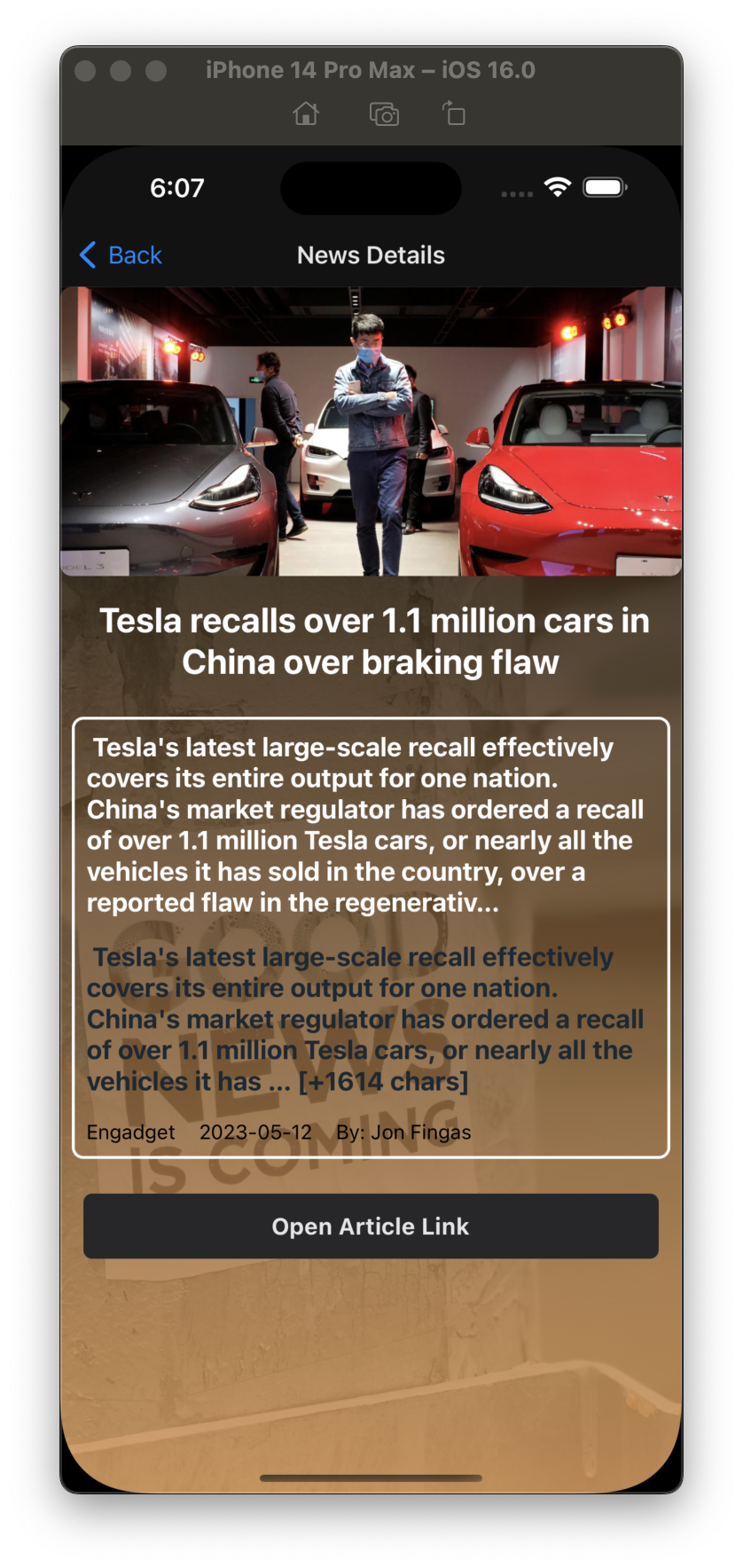 GitHub - esraaMaged/NewsFeed: simple Reactnative app with typescript that fetches and displays ...