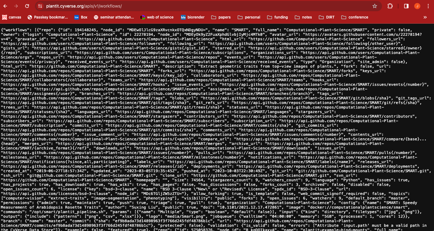Cannot create workflow · Issue #367 · Computational-Plant-Science/plantit · GitHub