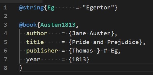 BibTeX syntax highlighting breaks in certain situations involving ...