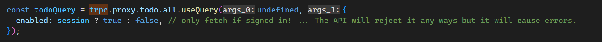 [V10] make type inlays for queries and mutations more descriptive · Issue #2315 · trpc/trpc · GitHub