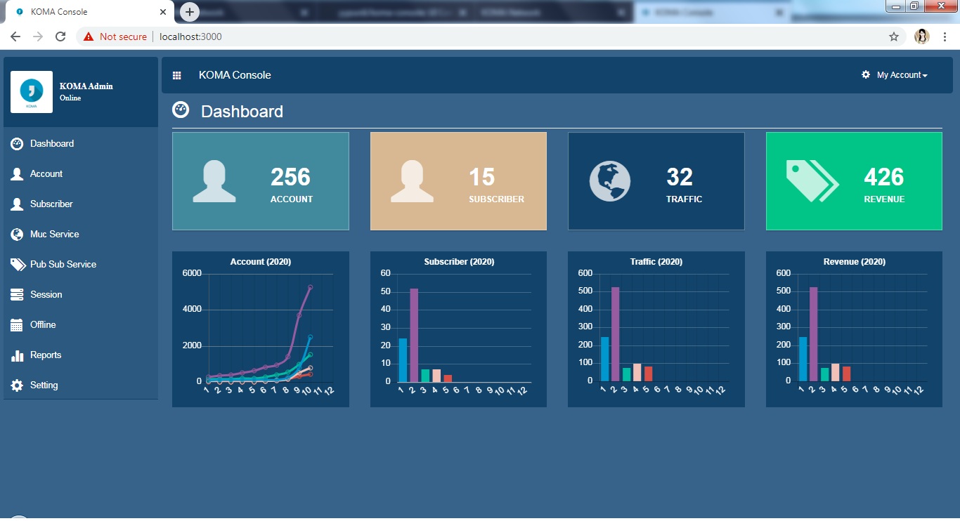 GitHub - koma-network/koma-console: KOMA Administration Console