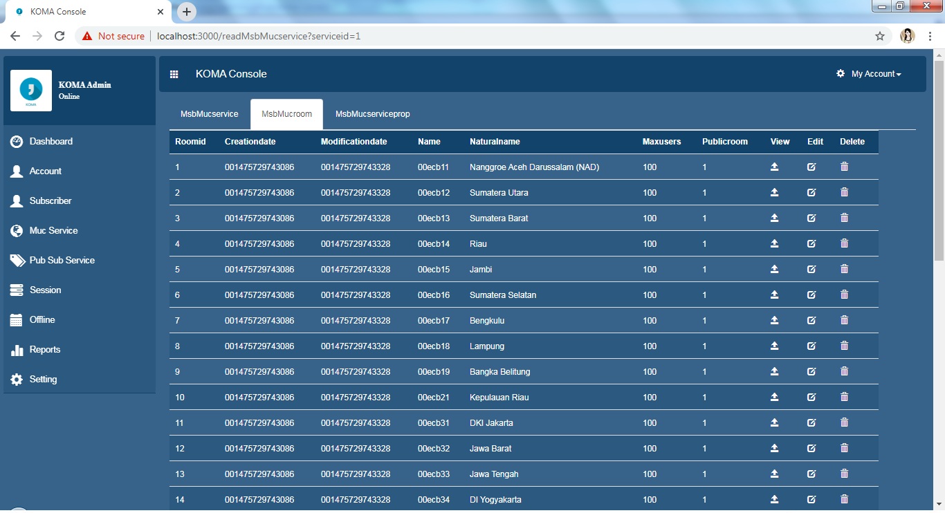 GitHub - koma-network/koma-console: KOMA Administration Console