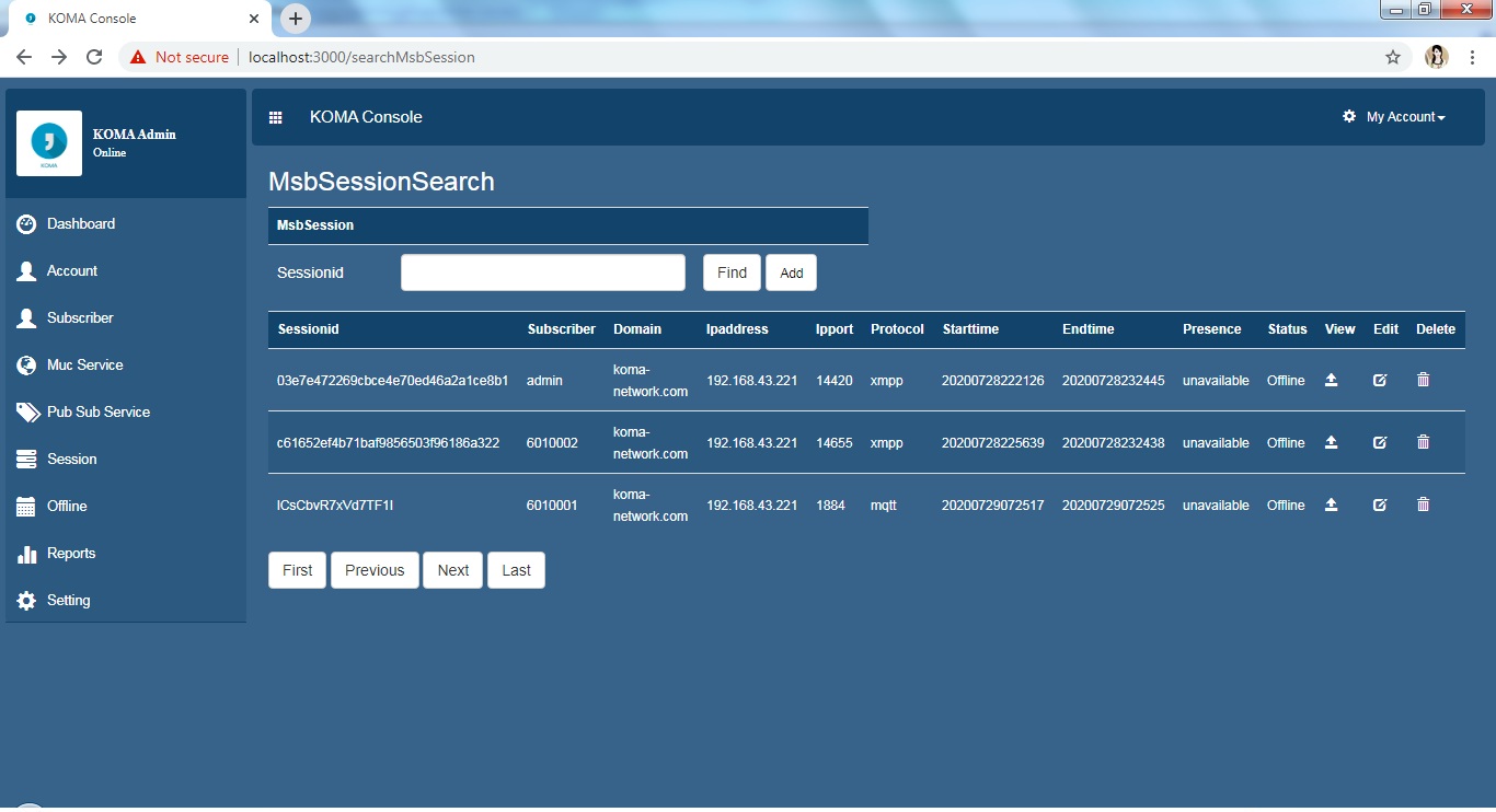 GitHub - koma-network/koma-console: KOMA Administration Console