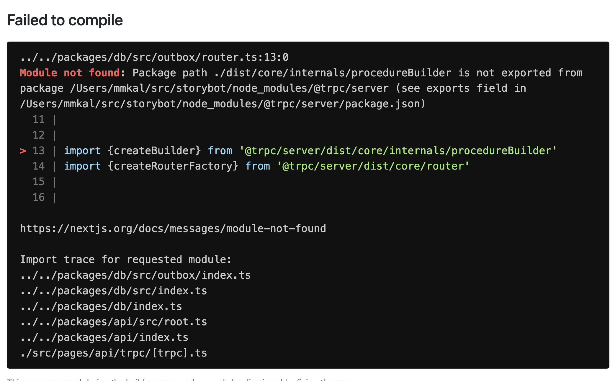 Bug Conflicting `ctx` Types Allowed At Compile Time · Issue 4306 · Trpctrpc · Github