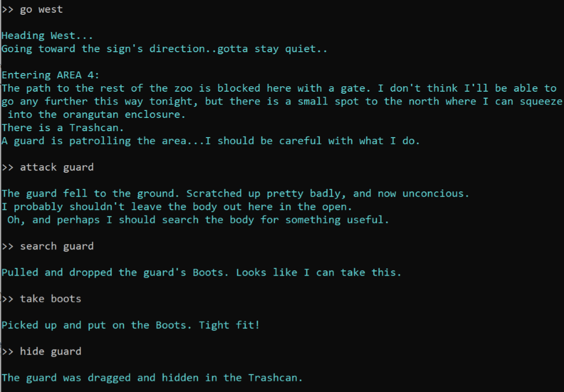 GitHub - AlessandroPro/BearlyMadeItOut: Command line text-based ...