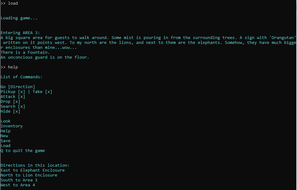 GitHub - AlessandroPro/BearlyMadeItOut: Command line text-based ...