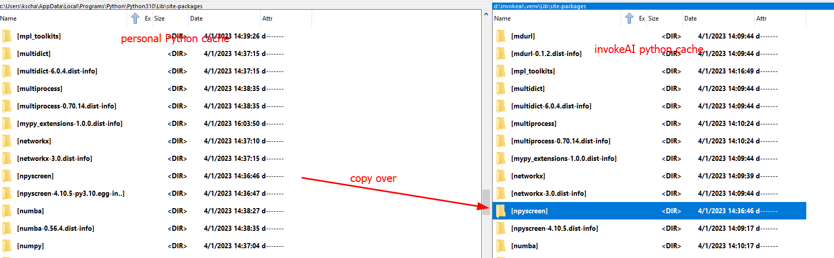 [bug]: win11 ModuleNotFoundError: No module named 'npyscreen' on install · Issue #3055 · invoke ...