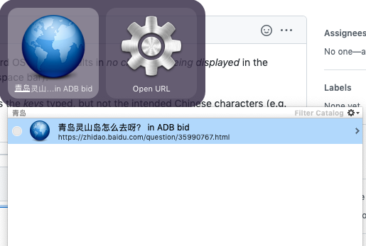 Chinese Characters Cannot Be Entered · Issue 2076 · Quicksilverquicksilver · Github