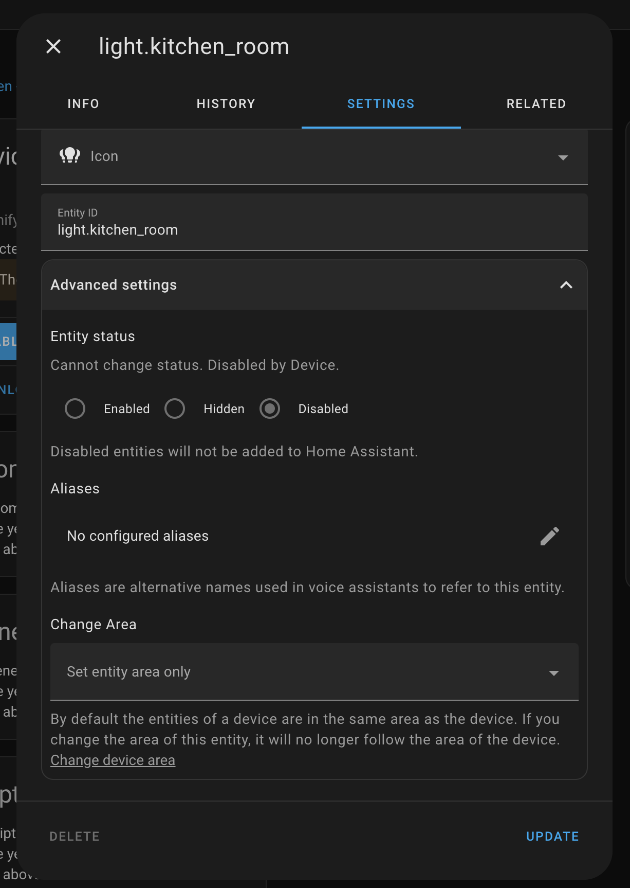 Hue Keeps Importing Areas/Rooms/Etc after deleting · Issue #85810 · home-assistant/core · GitHub
